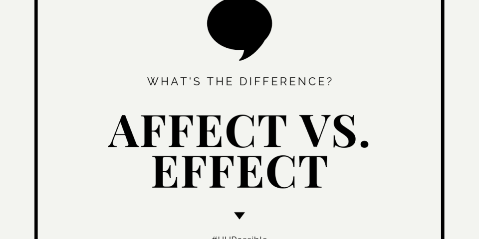Whats The Difference Between Affect Vs Effect